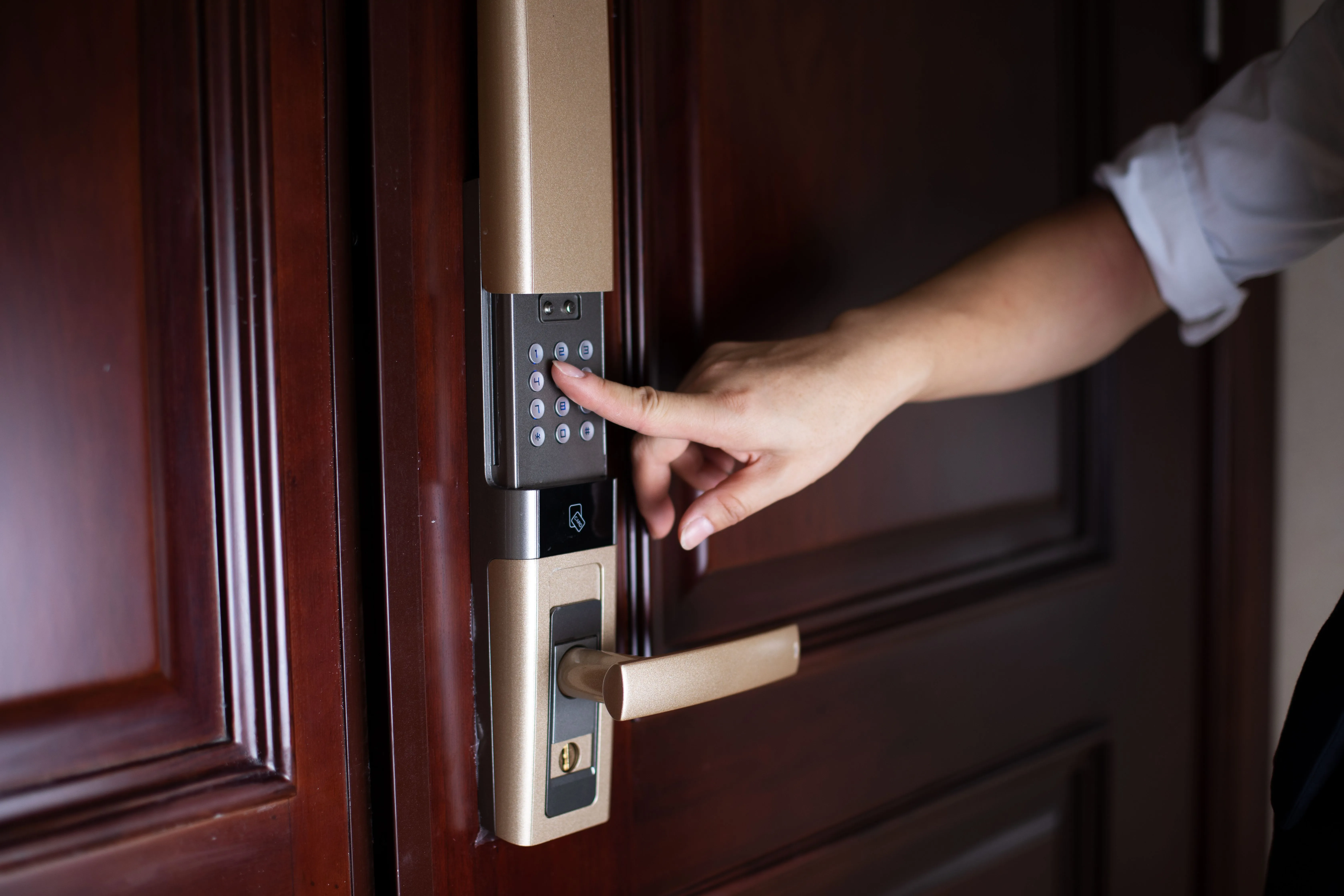 How to change the code on an electronic door lock | Sure Lock & Key